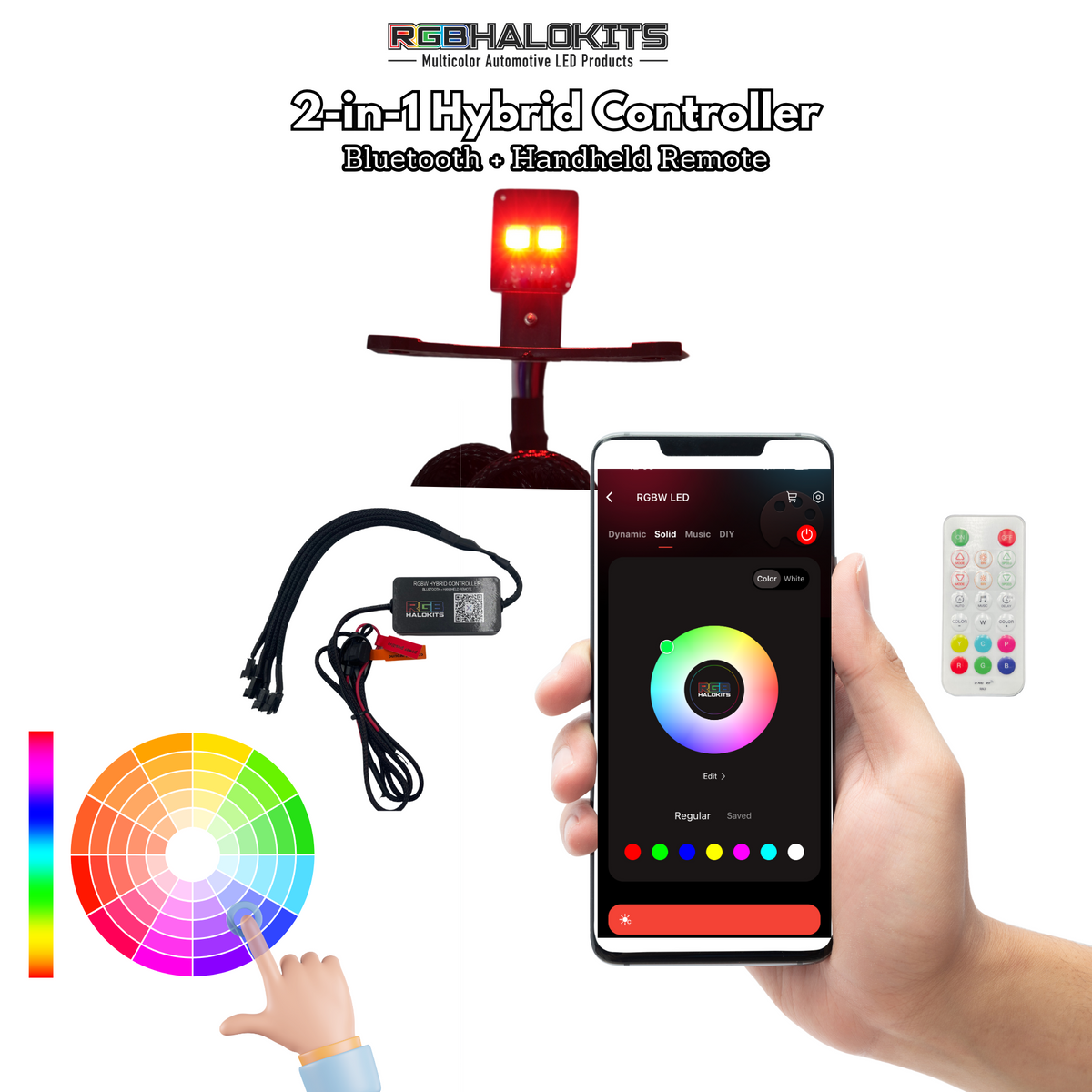 Multicolor Demon Eyes | Dual Intensity RGBW