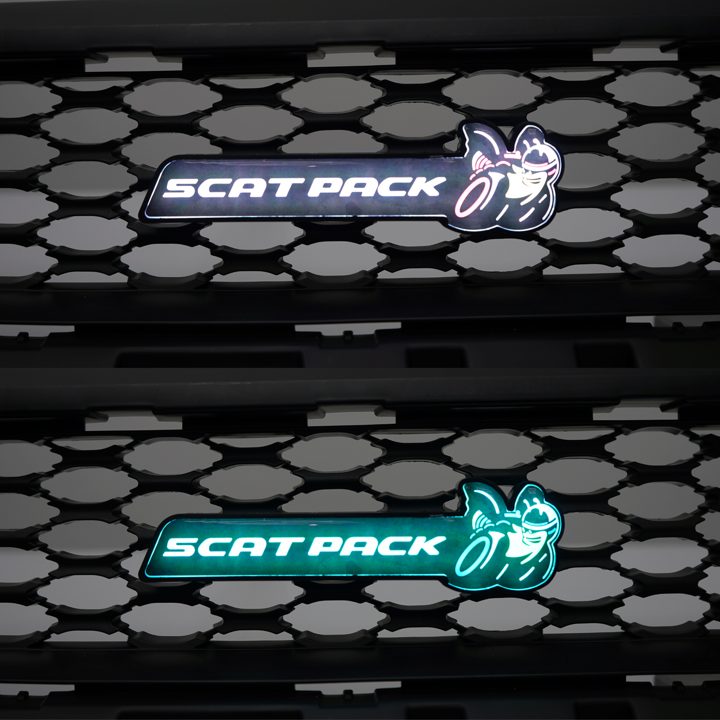 Scatpack Multicolor Flow Illuminated LED Emblem