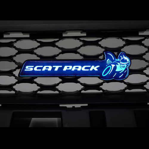 Scatpack Multicolor Flow Illuminated LED Emblem