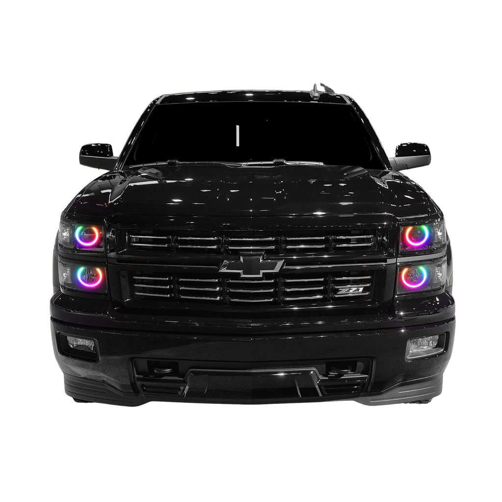 Chevrolet Silverado (Projector) Multicolor Halo Kit (2014-2015)