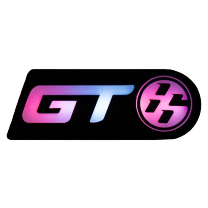 GT86 : Illuminated Multicolor Flow LED Badge | Lit Logos