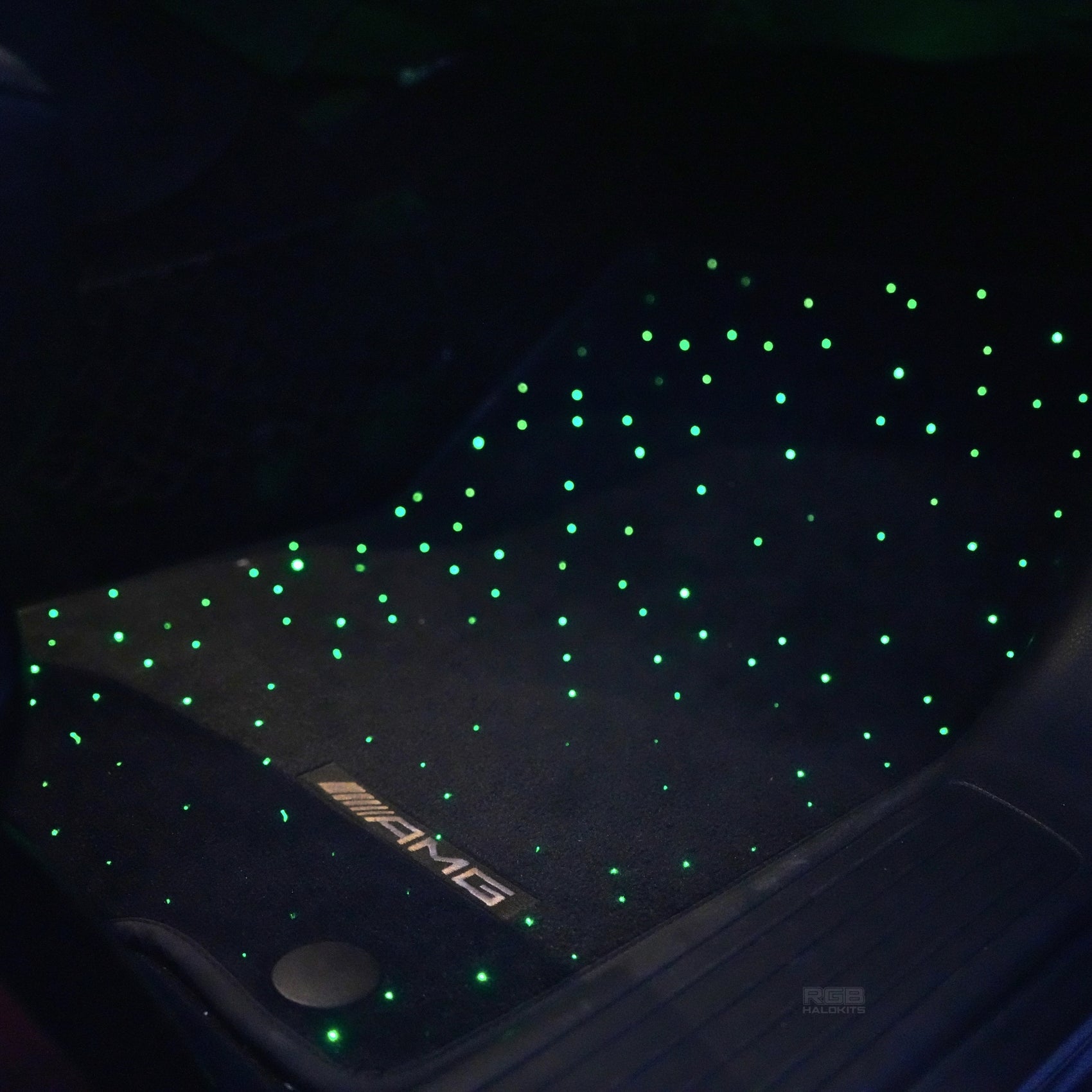 DIY Star Light Floor Mat Lighting Kit | 400pc Fiber Optic Kit