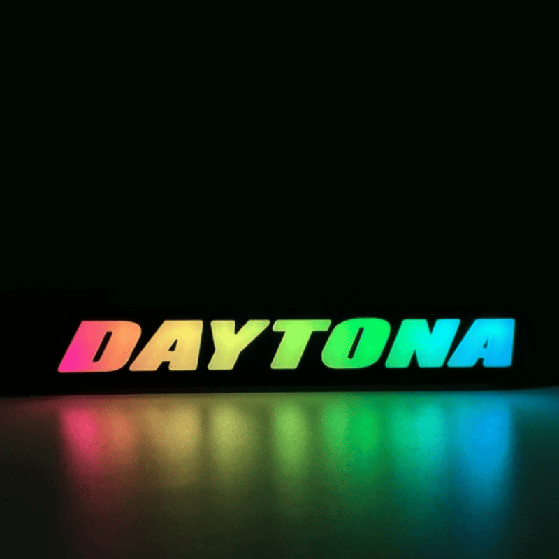 Dodge Daytona Multicolor Illuminated LED Emblem Logo