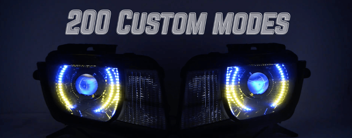 Chevrolet Camaro Headlight Multicolor Halo Kit (2010-2013)
