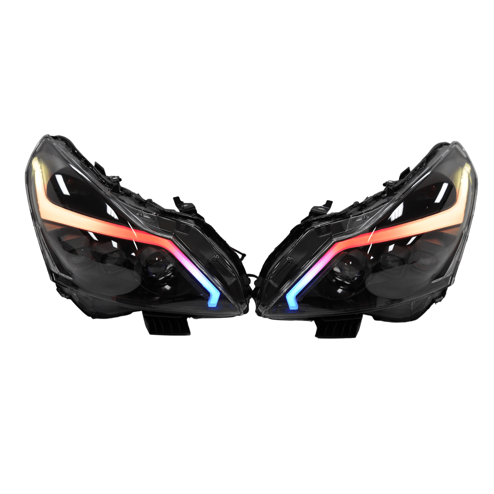 Infiniti G37: Multicolor Built Headlights (2010-2013)
