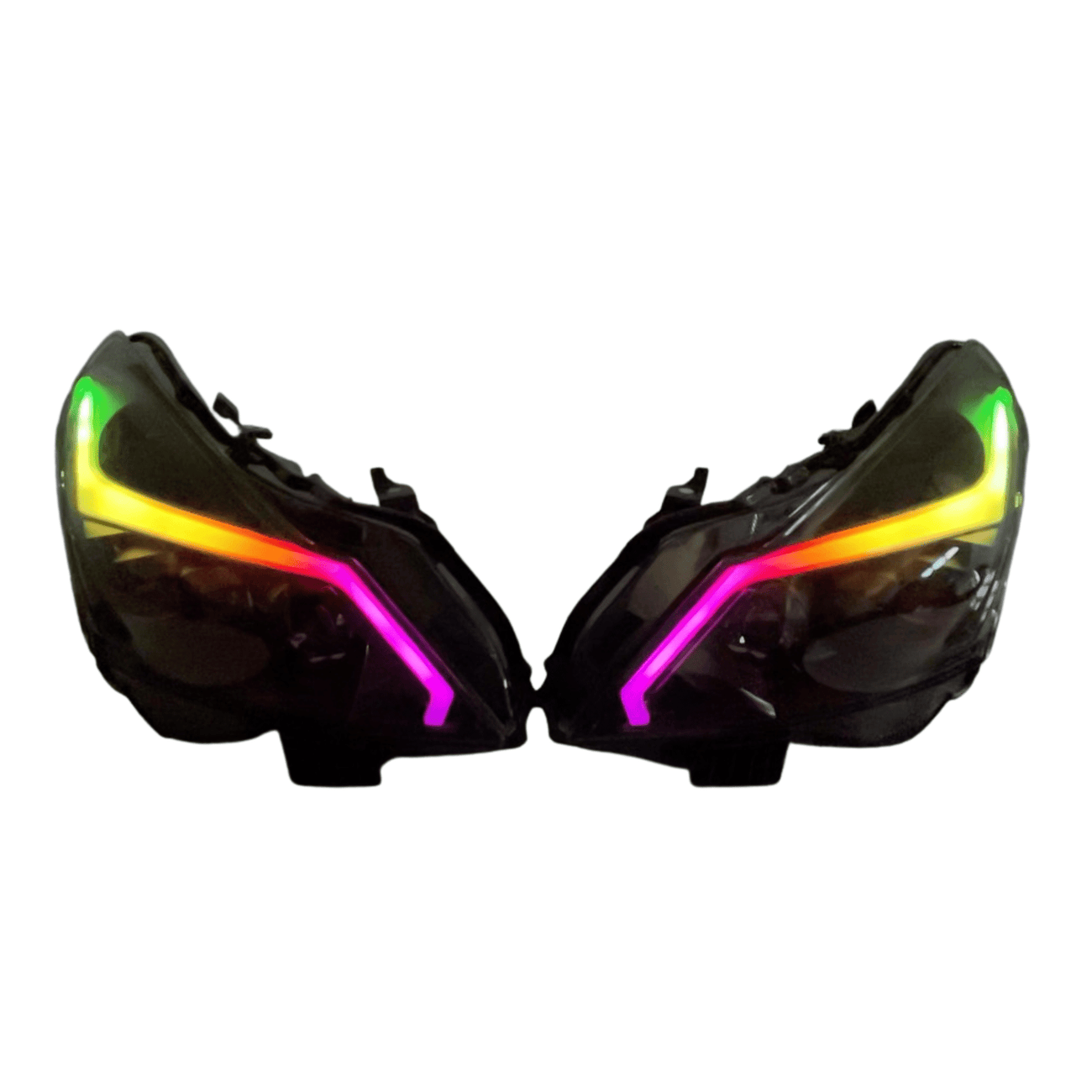 Infiniti G37: Multicolor Built Headlights (2010-2013)